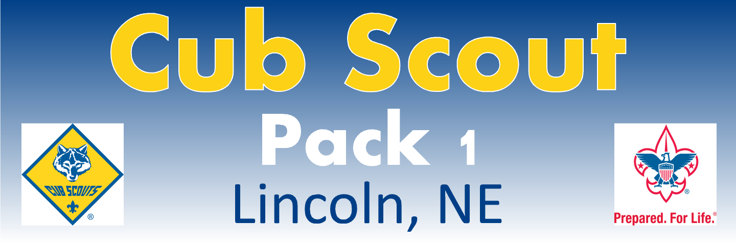 Pack logo – Cub Scout Pack 1 – Lincoln, NE